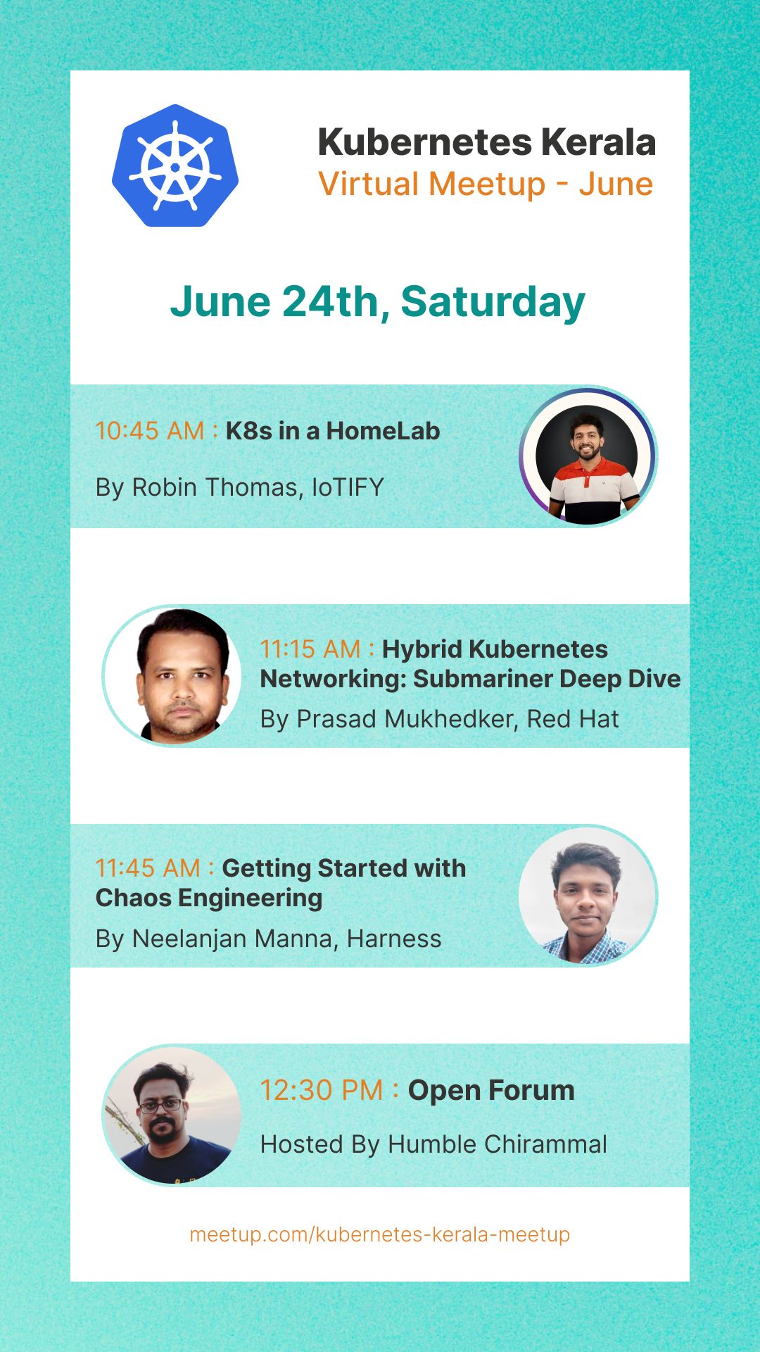 Kubernetes Kerala (k8sKerala) on LinkedIn: Join us on Jun 24th for our ... Kubernetes Kerala (k8sKerala) on LinkedIn: Join us on Jun 24th for our ...