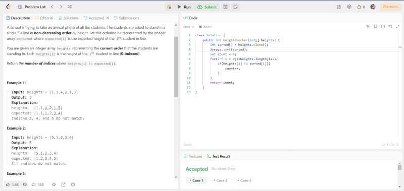 KALAI ARASAN on LinkedIn: #leetcode #java #codingchallenge # ... KALAI ARASAN on LinkedIn: #leetcode #java #codingchallenge # ...