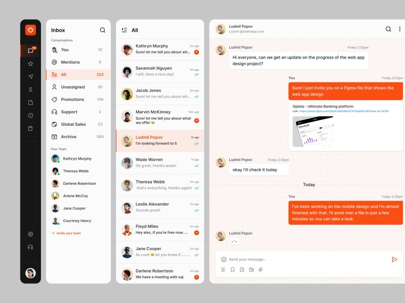 Orix Creative on LinkedIn: #dashboard #dashboarddesign #messaging #chat Orix Creative on LinkedIn: #dashboard #dashboarddesign #messaging #chat