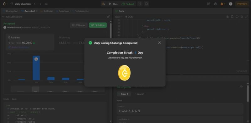 Priyanshu Rai on LinkedIn: #codingchallenge #leetcode #consistency # ... Priyanshu Rai on LinkedIn: #codingchallenge #leetcode #consistency # ...