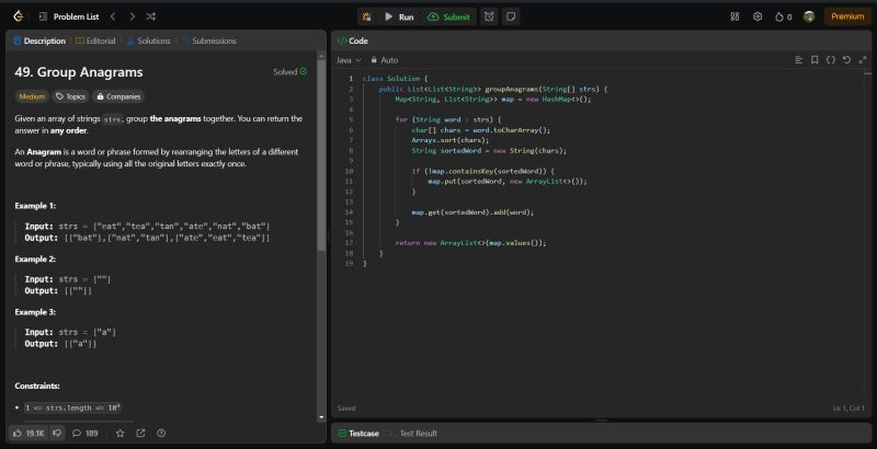 Vasanth Nanjappan.M on LinkedIn: #leetcode #anagram #webdevelopment #java Vasanth Nanjappan.M on LinkedIn: #leetcode #anagram #webdevelopment #java
