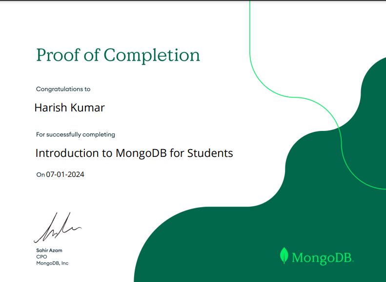 Harish KP on LinkedIn: #mongodb #databasemanagement # ... Harish KP on LinkedIn: #mongodb #databasemanagement # ...