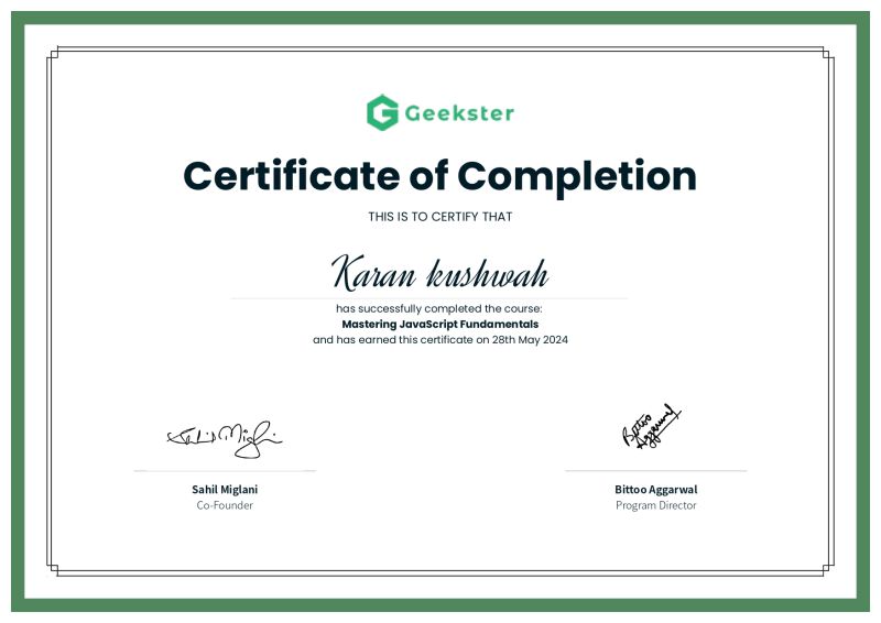 KARAN KUSHWAH on LinkedIn: #javascript #webdevelopment # ... KARAN KUSHWAH on LinkedIn: #javascript #webdevelopment # ...