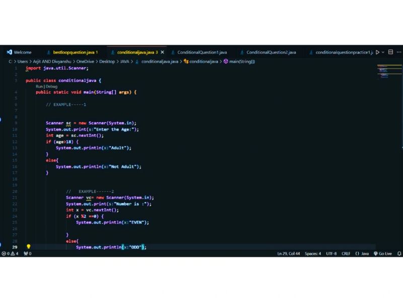 Arjit Kumar on LinkedIn: #java #dsa #javaprogramming #dsacoding Arjit Kumar on LinkedIn: #java #dsa #javaprogramming #dsacoding
