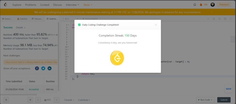 Deepanshu Jindal on LinkedIn: #leetcode #100daysofcode #consistency # ... Deepanshu Jindal on LinkedIn: #leetcode #100daysofcode #consistency # ...