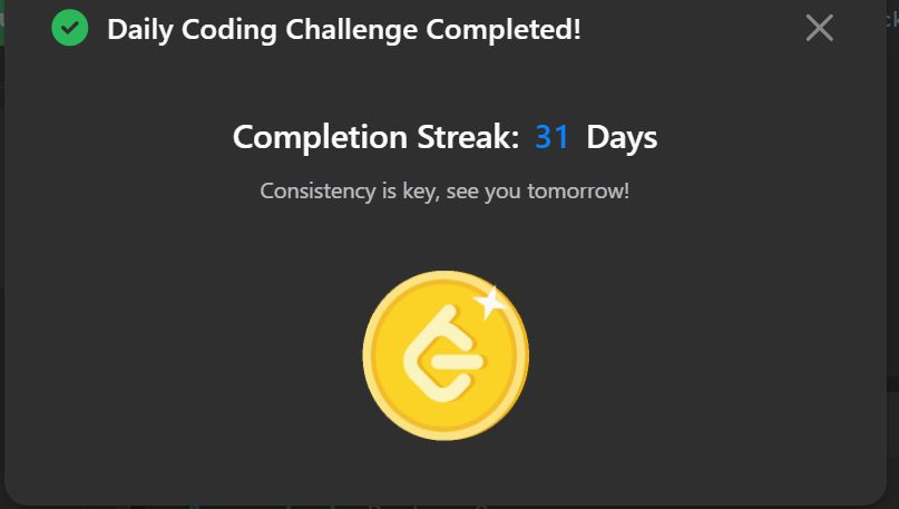 Mohd Ujair Khan on LinkedIn: #leetcode #potd #consistency Mohd Ujair Khan on LinkedIn: #leetcode #potd #consistency