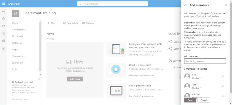 NAVEEN BAJAJ on LinkedIn: Sharepoint Site-Microsoft 365 groups Document ... NAVEEN BAJAJ on LinkedIn: Sharepoint Site-Microsoft 365 groups Document ...
