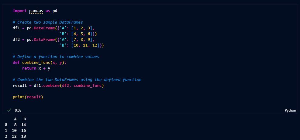 Lakshmanan M on LinkedIn: #python #pandas #combine Lakshmanan M on LinkedIn: #python #pandas #combine