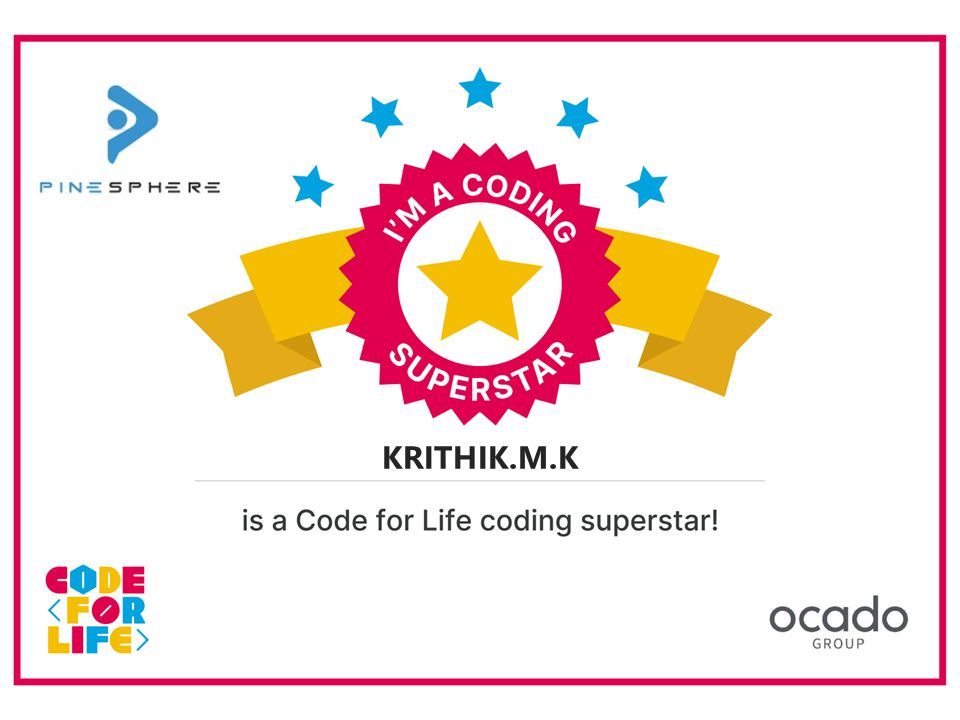 Krithik M.k on LinkedIn: Hello everyone!🌟 I’m thrilled to announce that ... Krithik M.k on LinkedIn: Hello everyone!🌟 I’m thrilled to announce that ...