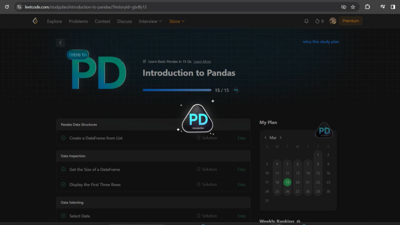 Srinath Ranganathan on LinkedIn: #pandas #datascience #leetcode # ... Srinath Ranganathan on LinkedIn: #pandas #datascience #leetcode # ...