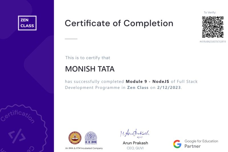 Monish Tata on LinkedIn: #nodejs Monish Tata on LinkedIn: #nodejs