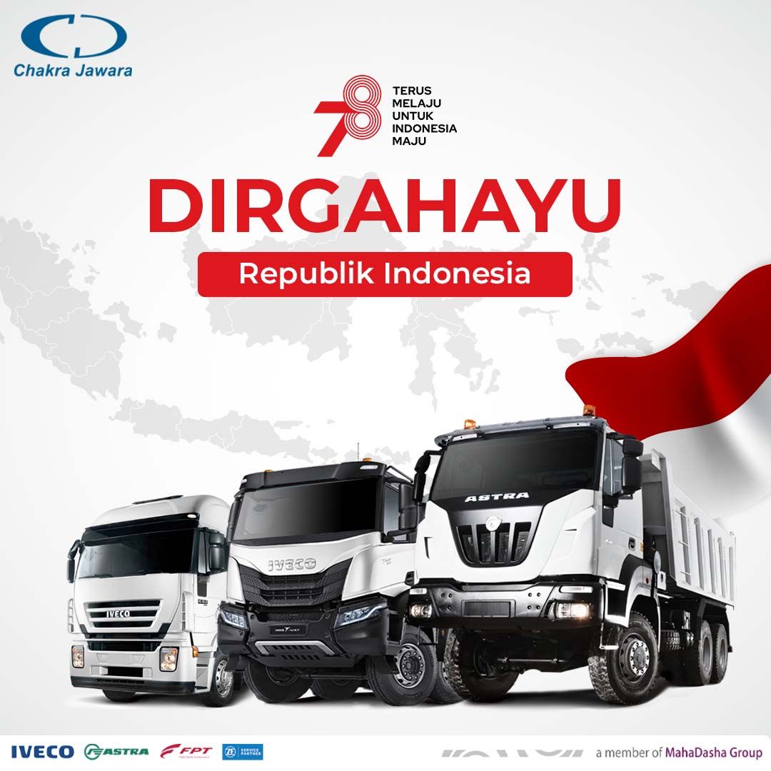 PT Chakra Jawara - IVECO Indonesia on LinkedIn: #kemerdekaanri78 # ... PT Chakra Jawara - IVECO Indonesia on LinkedIn: #kemerdekaanri78 # ...