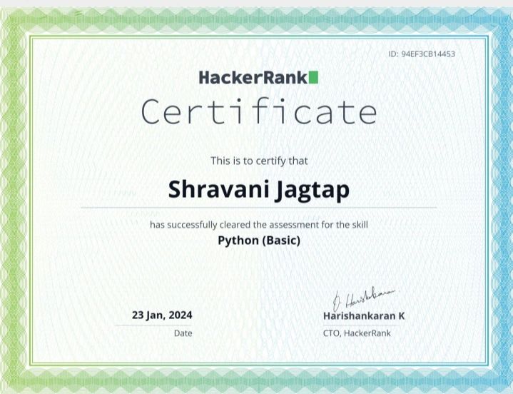 Shravani Jagtap on LinkedIn: #python #pythoncoding #pythondevelopment Shravani Jagtap on LinkedIn: #python #pythoncoding #pythondevelopment