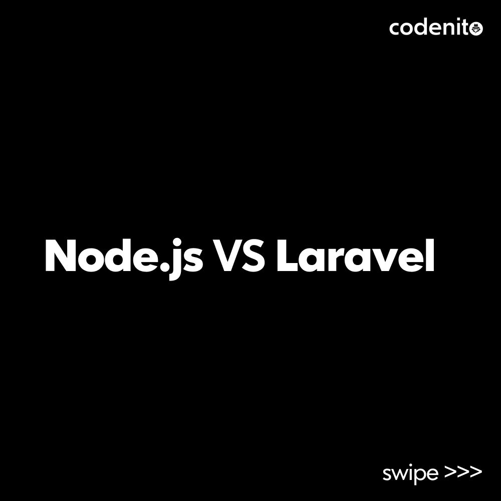 codenito on LinkedIn: #webdevelopment #nodejs #laravel #codinglife codenito on LinkedIn: #webdevelopment #nodejs #laravel #codinglife