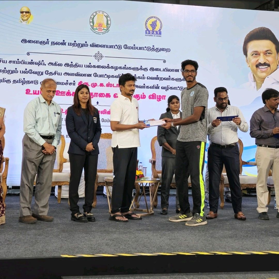 Sundar Pranesh on LinkedIn: #chess #sdat #annaunuversity #award Sundar Pranesh on LinkedIn: #chess #sdat #annaunuversity #award