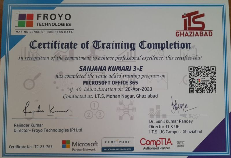 Sanjana Kumari on LinkedIn: #microsoftoffice365 #certification # ... Sanjana Kumari on LinkedIn: #microsoftoffice365 #certification # ...