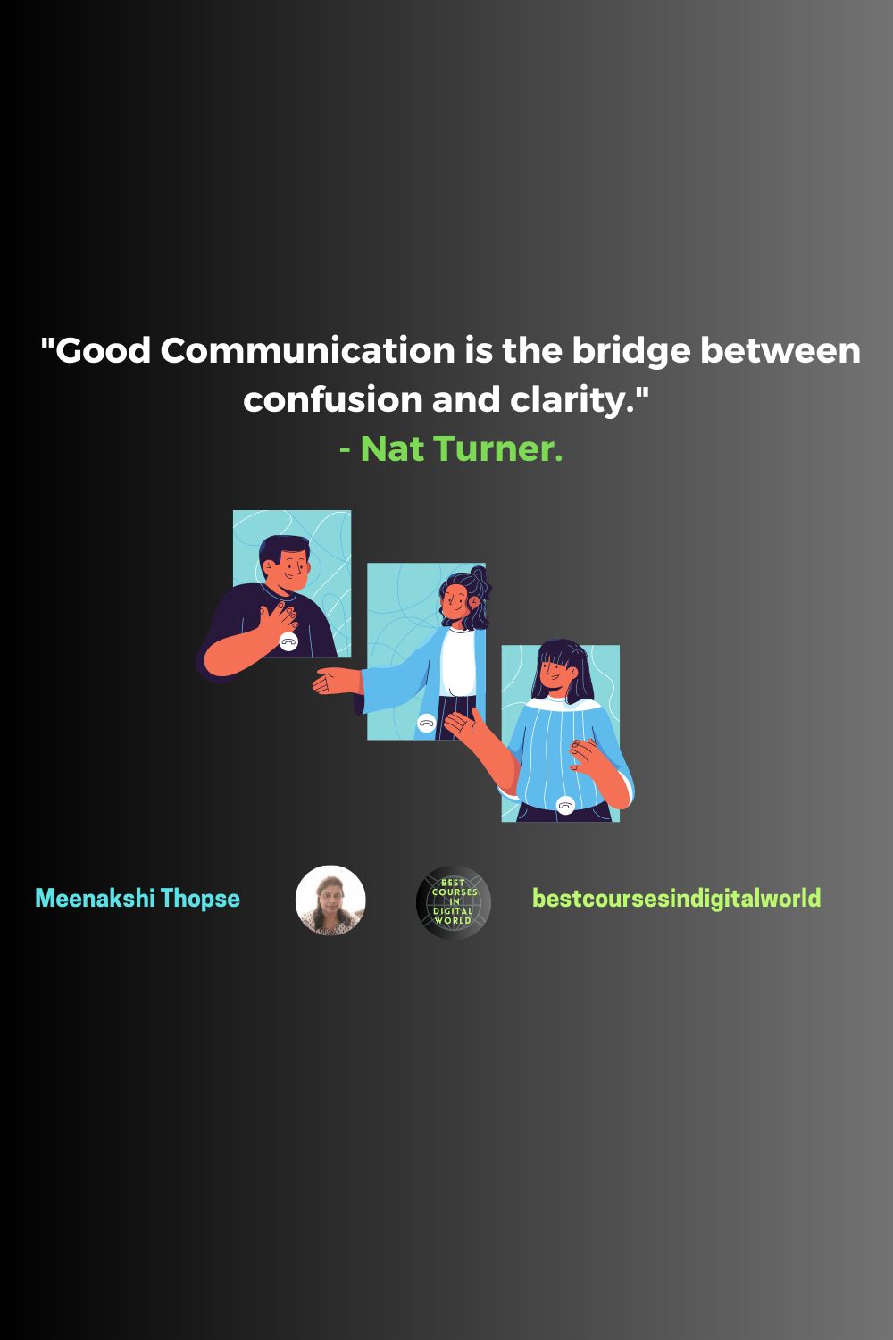 Meenakshi Thopse on LinkedIn: #goodcommunicationskills #communications ... Meenakshi Thopse on LinkedIn: #goodcommunicationskills #communications ...