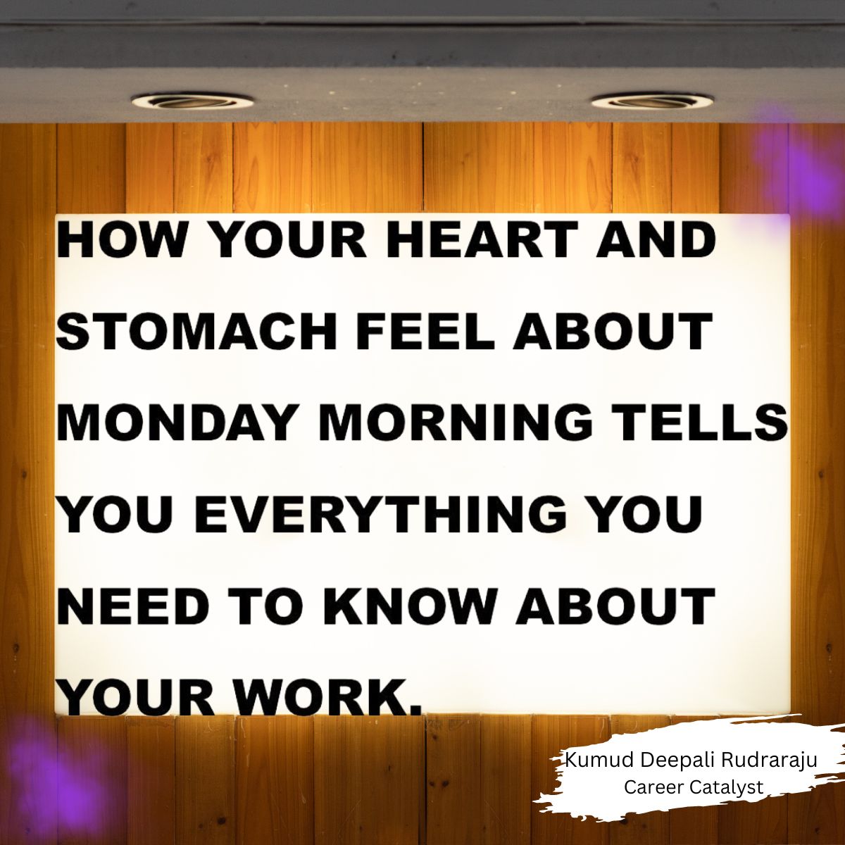 Kumud Deepali R. on LinkedIn: #culture #motivation | 18 comments Kumud Deepali R. on LinkedIn: #culture #motivation | 18 comments