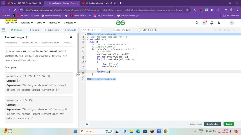 Ayush Mishra on LinkedIn: #dsa #codingchallenge #learning #consistency ... Ayush Mishra on LinkedIn: #dsa #codingchallenge #learning #consistency ...