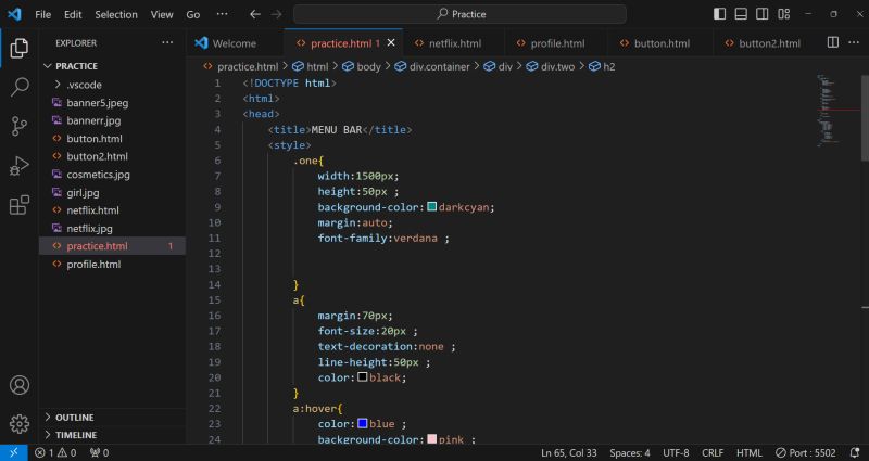 Vaibhavi Jyoshi on LinkedIn: #html #css #webdevelopment Vaibhavi Jyoshi on LinkedIn: #html #css #webdevelopment