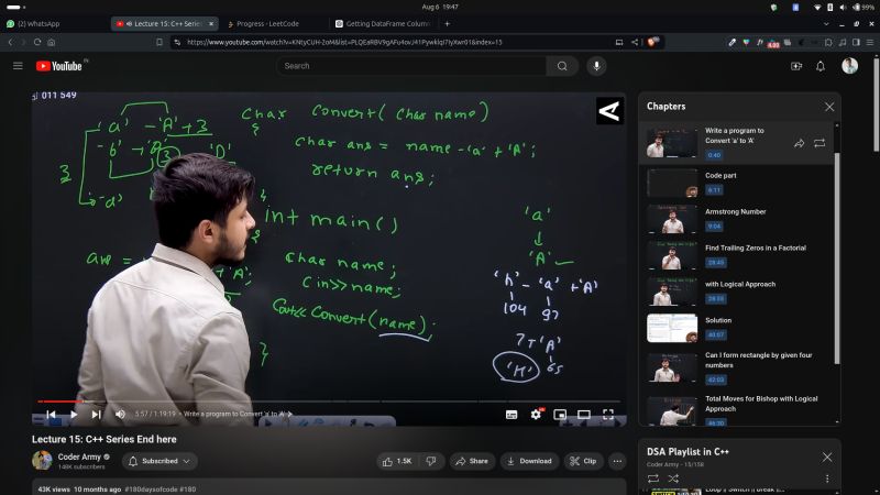 Sanskar Modi on LinkedIn: #365daysofcode #cpp #dsa #leetcode Sanskar Modi on LinkedIn: #365daysofcode #cpp #dsa #leetcode