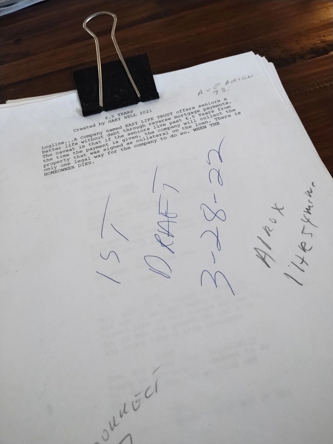 Gary and Karen Bell on LinkedIn: Prepping another screenplay to ... Gary and Karen Bell on LinkedIn: Prepping another screenplay to ...
