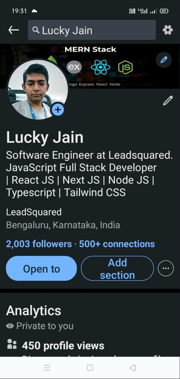 Lucky Jain on LinkedIn: #followers #reactjs #programming Lucky Jain on LinkedIn: #followers #reactjs #programming
