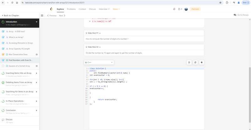 Aditya Singh Tomer on LinkedIn: #100daysofcode #leetcode # ... Aditya Singh Tomer on LinkedIn: #100daysofcode #leetcode # ...