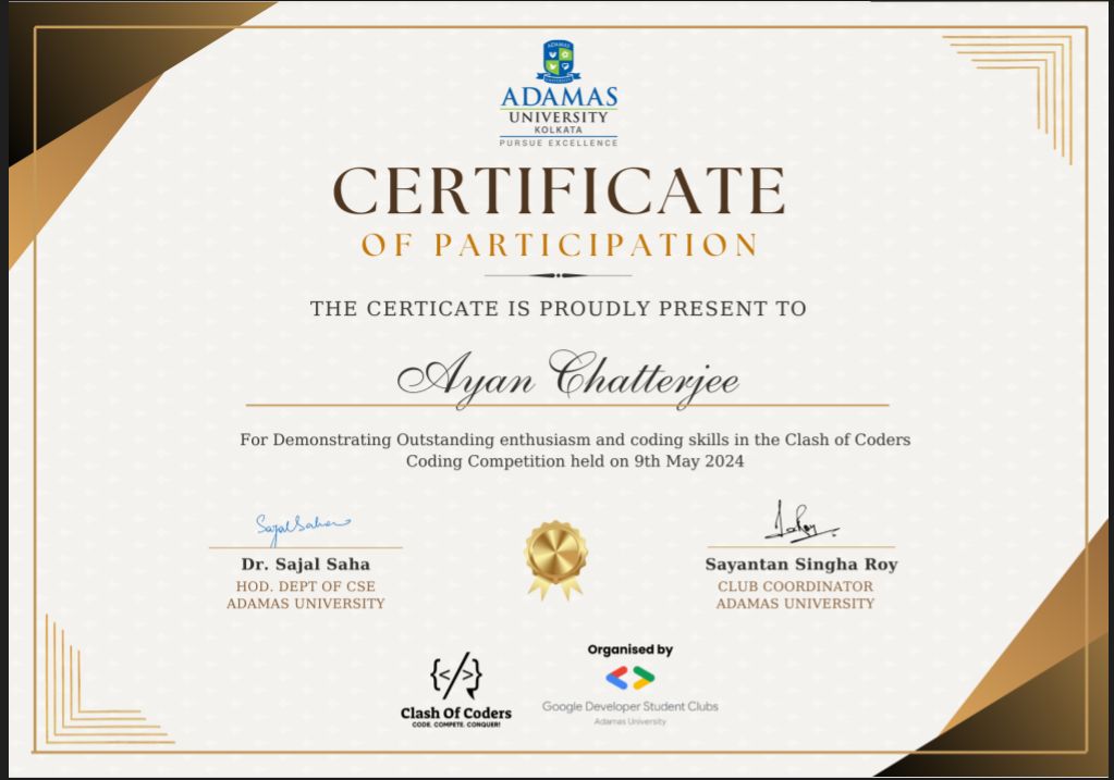 Ayan Chatterjee on LinkedIn: #codinglife #continuouslearning # ... Ayan Chatterjee on LinkedIn: #codinglife #continuouslearning # ...
