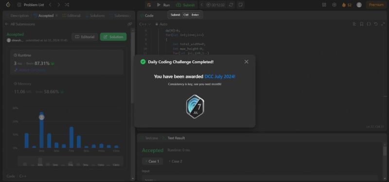 Dinesh Kumar on LinkedIn: #leetcode #codingjourney #algorithmchallenge ... Dinesh Kumar on LinkedIn: #leetcode #codingjourney #algorithmchallenge ...