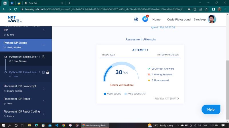 Sandeep M on LinkedIn: #idp #nxtwave Sandeep M on LinkedIn: #idp #nxtwave