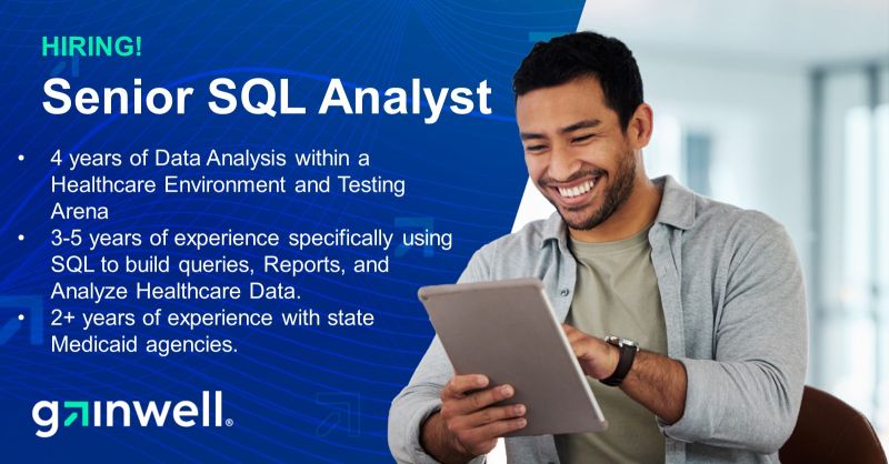 Tricia S. on LinkedIn: #ssrs #healthcareanalytics #applytoday Tricia S. on LinkedIn: #ssrs #healthcareanalytics #applytoday