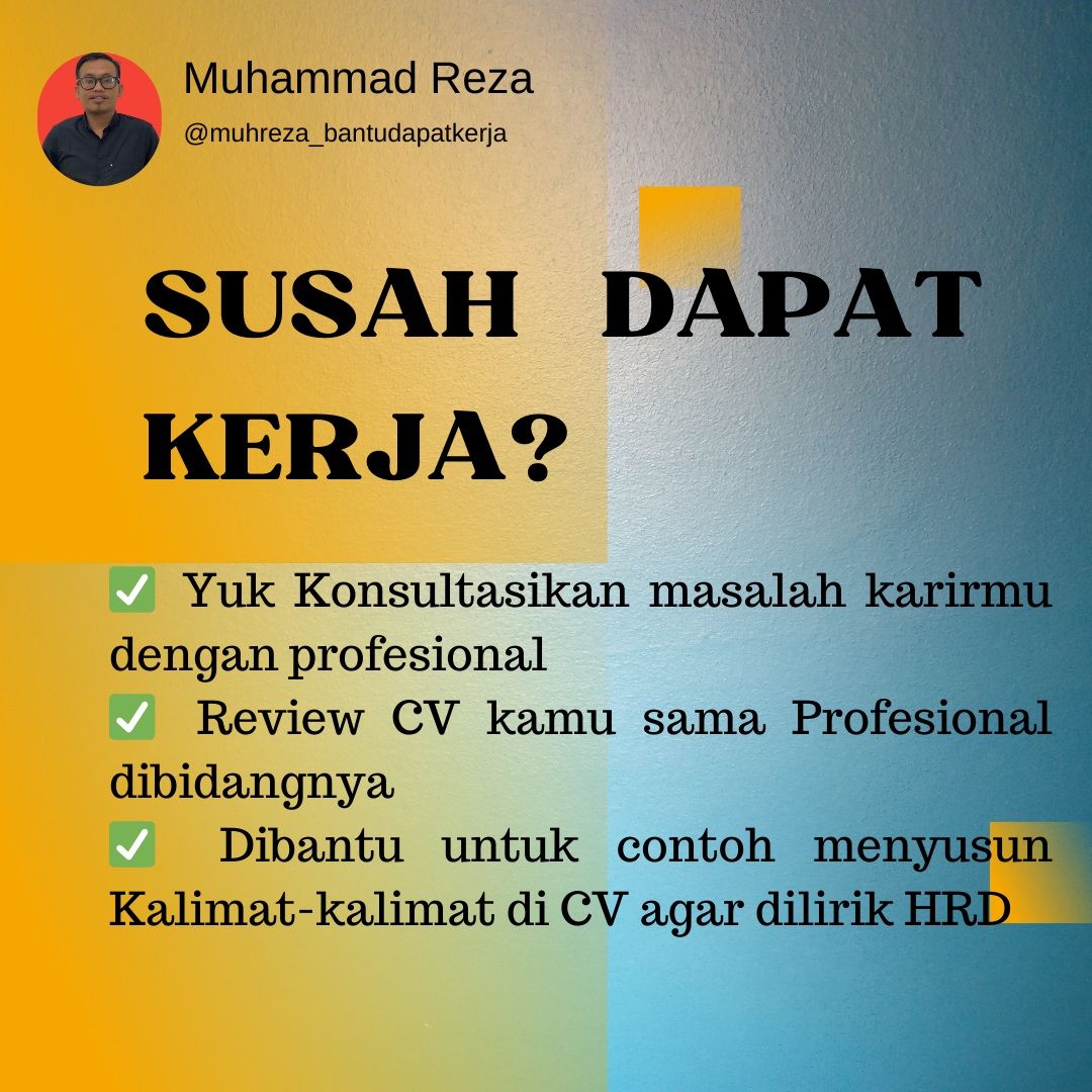 Muhammad Reza on LinkedIn: Silahkan bagi yang berminat saja Muhammad Reza on LinkedIn: Silahkan bagi yang berminat saja