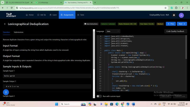 Kesam Achyutha on LinkedIn: #tapacademy #java #corejava #set Kesam Achyutha on LinkedIn: #tapacademy #java #corejava #set