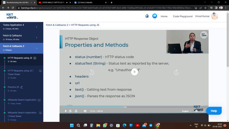 Vinod Nenavath on LinkedIn: #100daysofcodechallenge #nxtwaveccbp #ccbpian Vinod Nenavath on LinkedIn: #100daysofcodechallenge #nxtwaveccbp #ccbpian