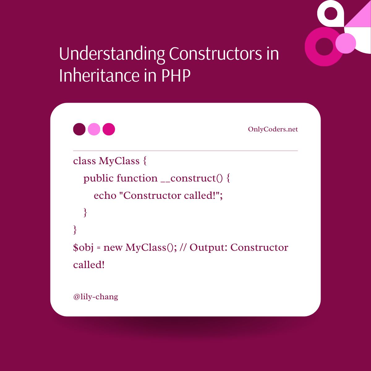 OnlyCoders.net on LinkedIn: Understanding Constructors in Inheritance ... OnlyCoders.net on LinkedIn: Understanding Constructors in Inheritance ...