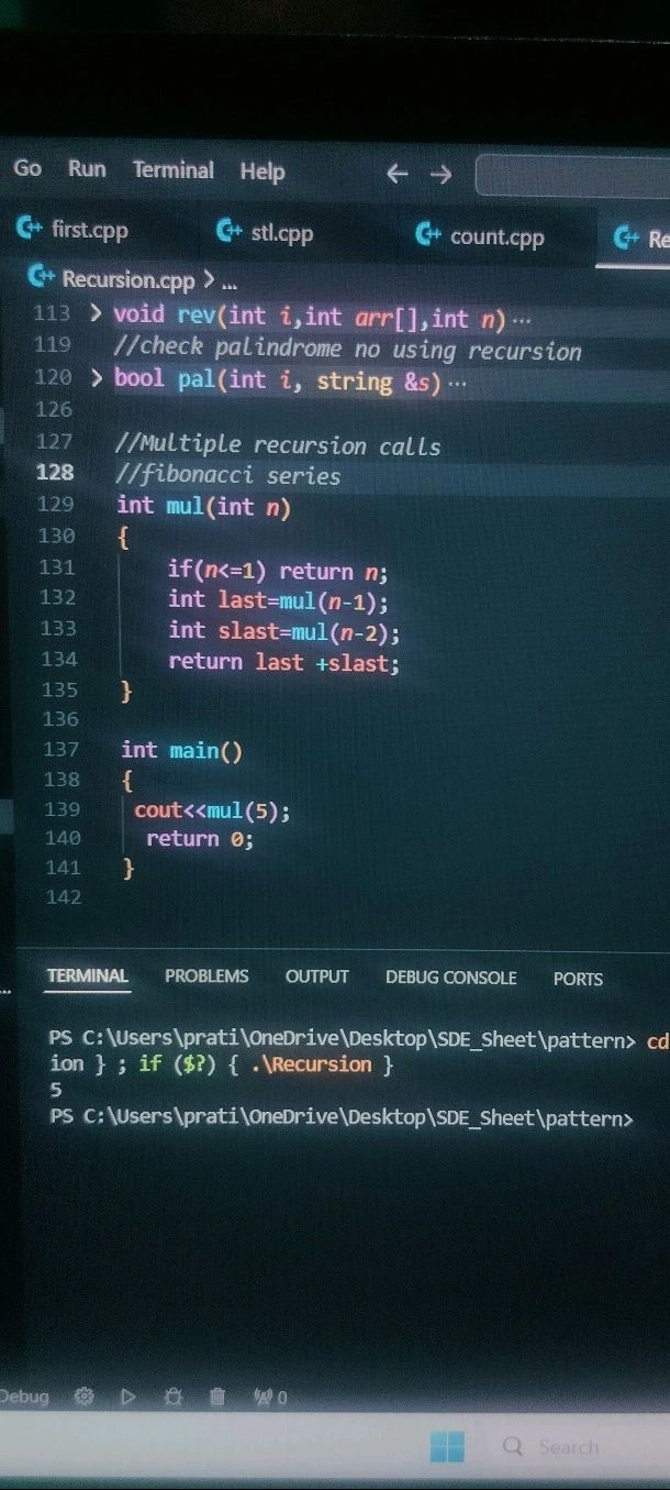 Pratima Kumari on LinkedIn: #100daysofcoding #dsa #coding #striversa2zdsa Pratima Kumari on LinkedIn: #100daysofcoding #dsa #coding #striversa2zdsa