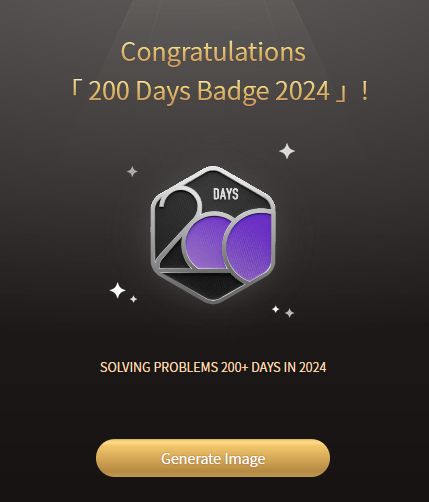 Arghya Baran Naskar on LinkedIn: Just got the 200 day badge on Leetcode. Arghya Baran Naskar on LinkedIn: Just got the 200 day badge on Leetcode.
