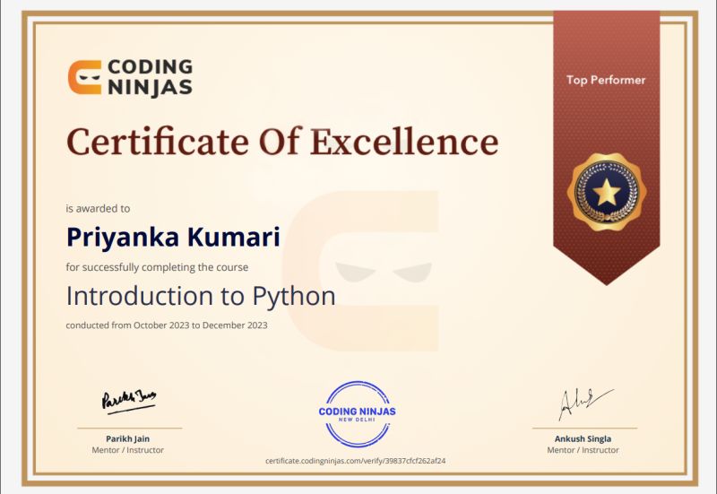 Priyanka Yadav on LinkedIn: #python #pythonprogramming #dsa # ... Priyanka Yadav on LinkedIn: #python #pythonprogramming #dsa # ...