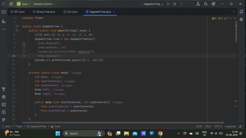 Kartik Kumar on LinkedIn: #dsa #java #codingjourney #segmenttrees # ... Kartik Kumar on LinkedIn: #dsa #java #codingjourney #segmenttrees # ...