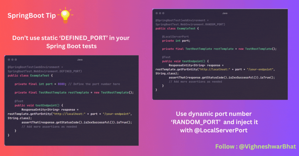 Vighneshwar Bhat on LinkedIn: #springboot #testing # ... Vighneshwar Bhat on LinkedIn: #springboot #testing # ...