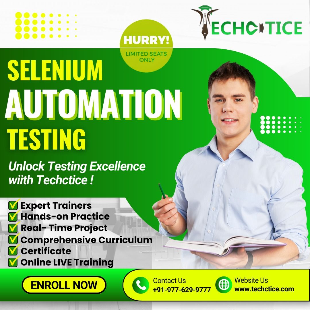 TechCtice on LinkedIn: #automationtesting #javaselenium #onlinelearning ... TechCtice on LinkedIn: #automationtesting #javaselenium #onlinelearning ...