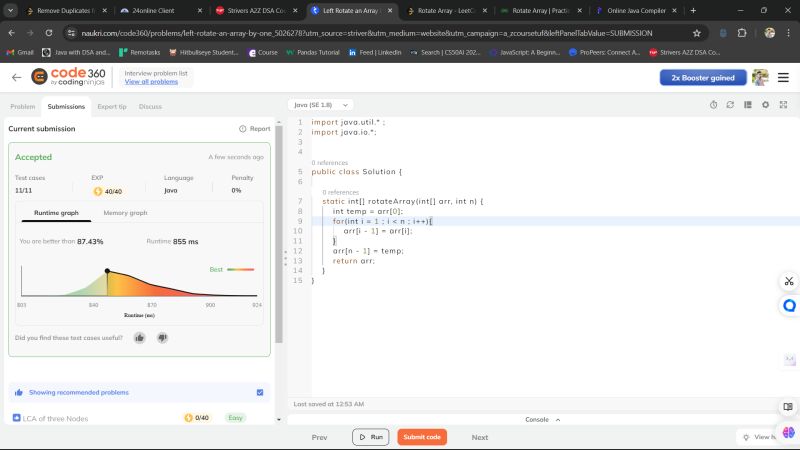 Harsh Raj on LinkedIn: #java #75daysdsachallenge #arrays #leetcode # ... Harsh Raj on LinkedIn: #java #75daysdsachallenge #arrays #leetcode # ...