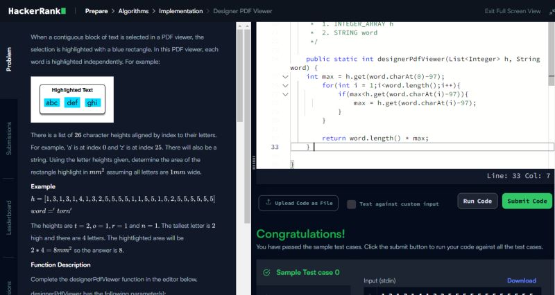 Mahindra Roshan on LinkedIn: Day 26 of solving HackerRank problems ... Mahindra Roshan on LinkedIn: Day 26 of solving HackerRank problems ...