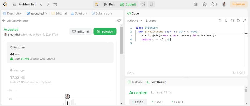 SHRUTHI MOHAN on LinkedIn: #25daysofcode #leetcode SHRUTHI MOHAN on LinkedIn: #25daysofcode #leetcode
