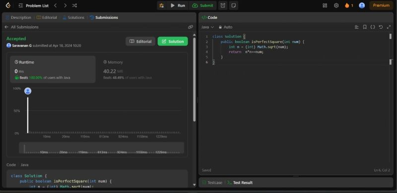 Saravanan G on LinkedIn: #100daysofcode #leetcode #java #math # ... Saravanan G on LinkedIn: #100daysofcode #leetcode #java #math # ...
