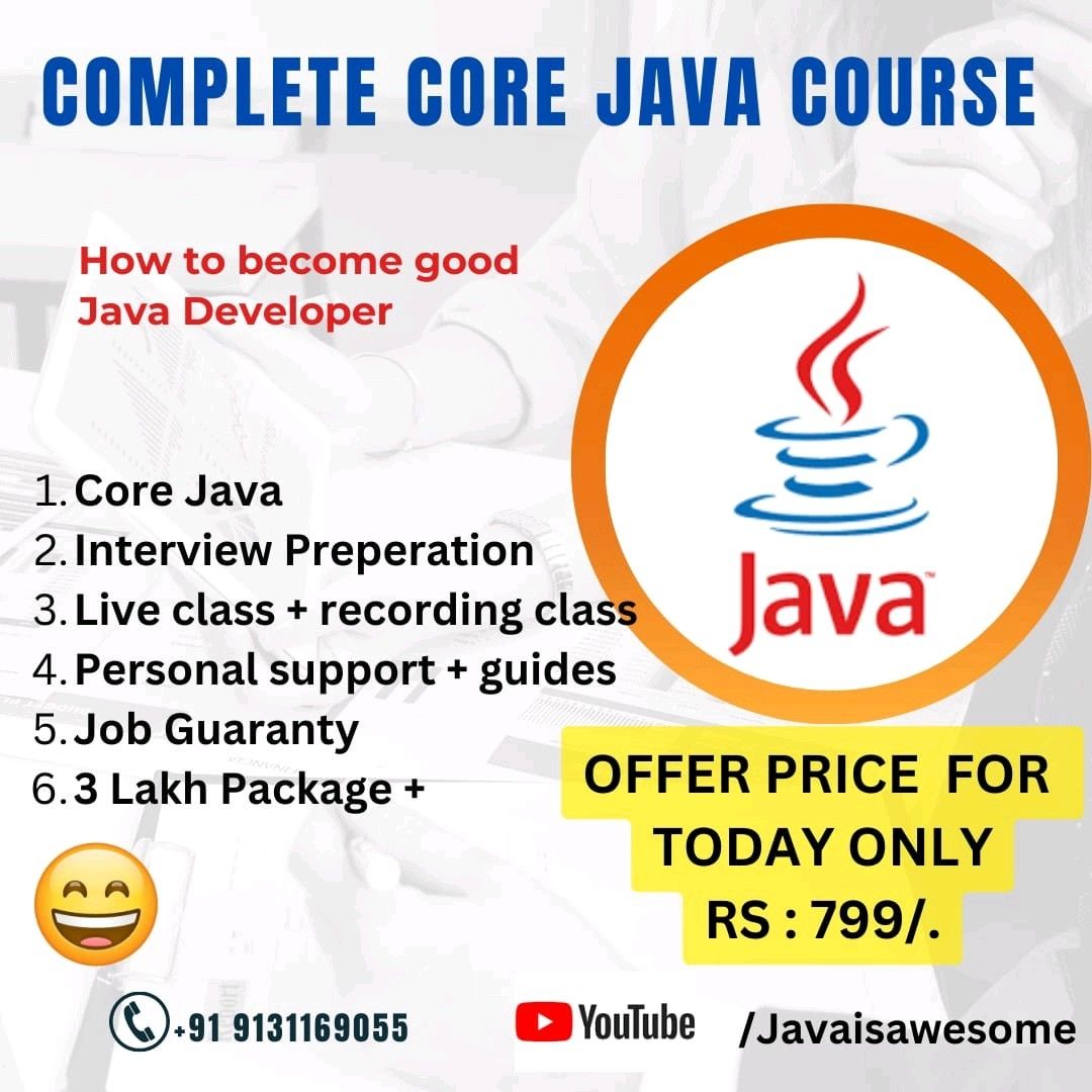 Priti Kumari on LinkedIn: #javaisawesome #java #corejava #javadeveloper ... Priti Kumari on LinkedIn: #javaisawesome #java #corejava #javadeveloper ...