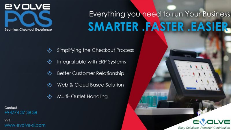 Evolve Technologies (Pvt.) Limited on LinkedIn: #evolvepos #evolvepos # ... Evolve Technologies (Pvt.) Limited on LinkedIn: #evolvepos #evolvepos # ...