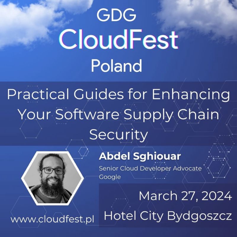 Abdelfettah SGHIOUAR on LinkedIn: #cloudfestpl Abdelfettah SGHIOUAR on LinkedIn: #cloudfestpl