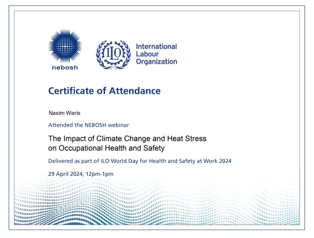Nasim Waris on LinkedIn: Attended webinar The impact of Climate change ... Nasim Waris on LinkedIn: Attended webinar The impact of Climate change ...